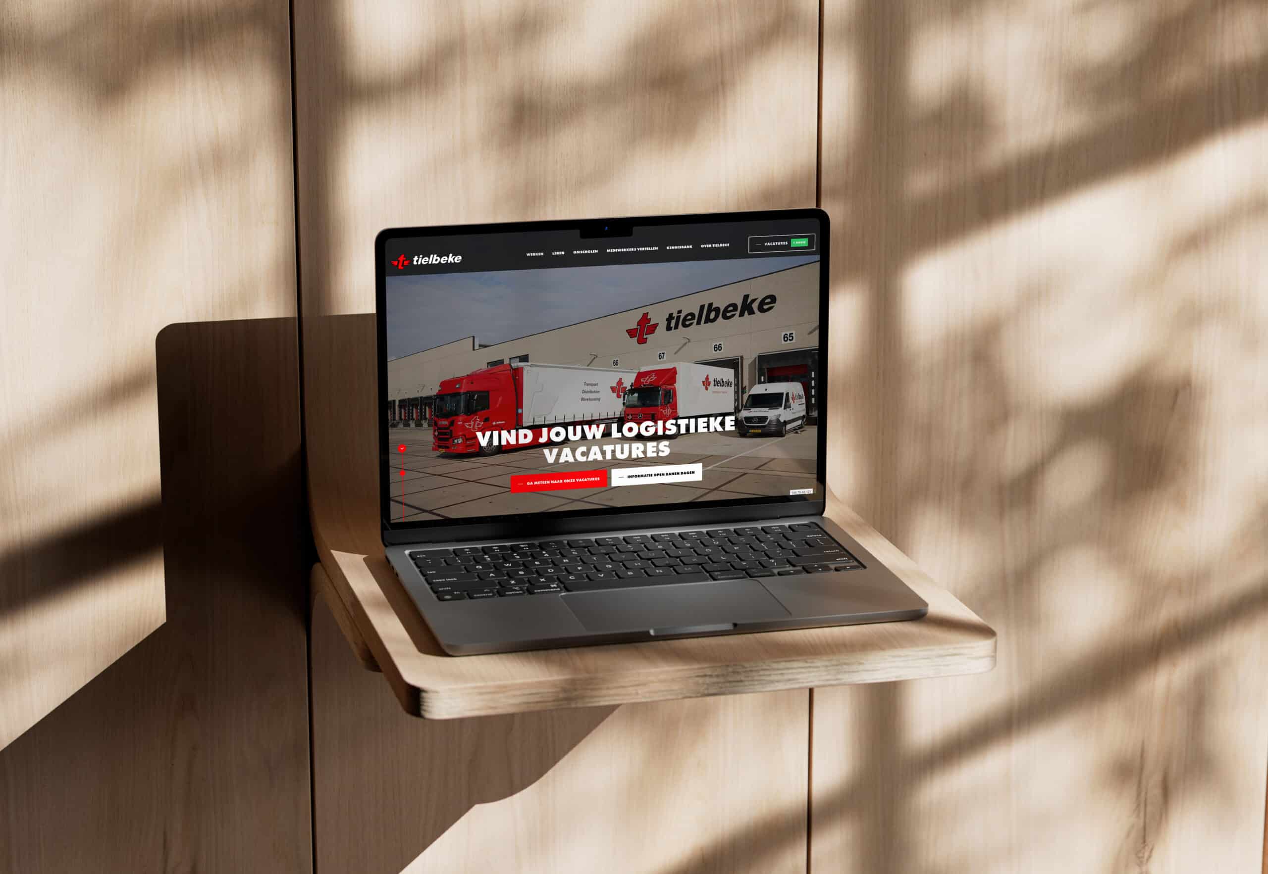 Website op maat - Werkenbij Tielbeke - Pixel Express